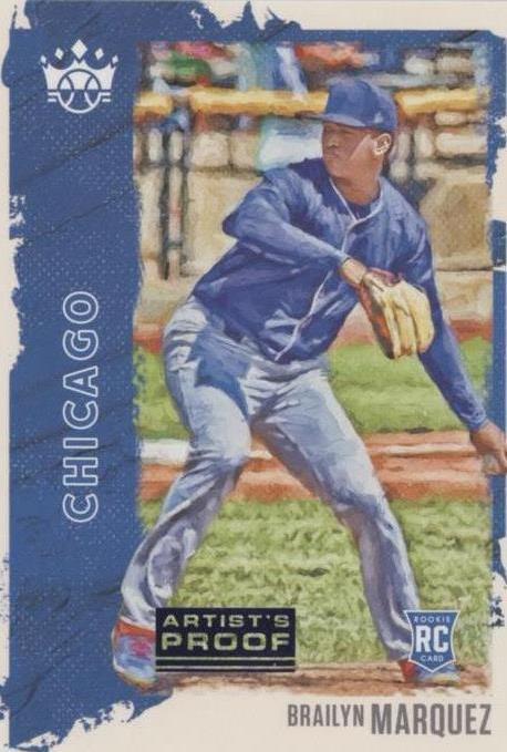 2021 Panini Diamond Kings - Brailyn Marquez #37 Artist Proof Blue (RC ...