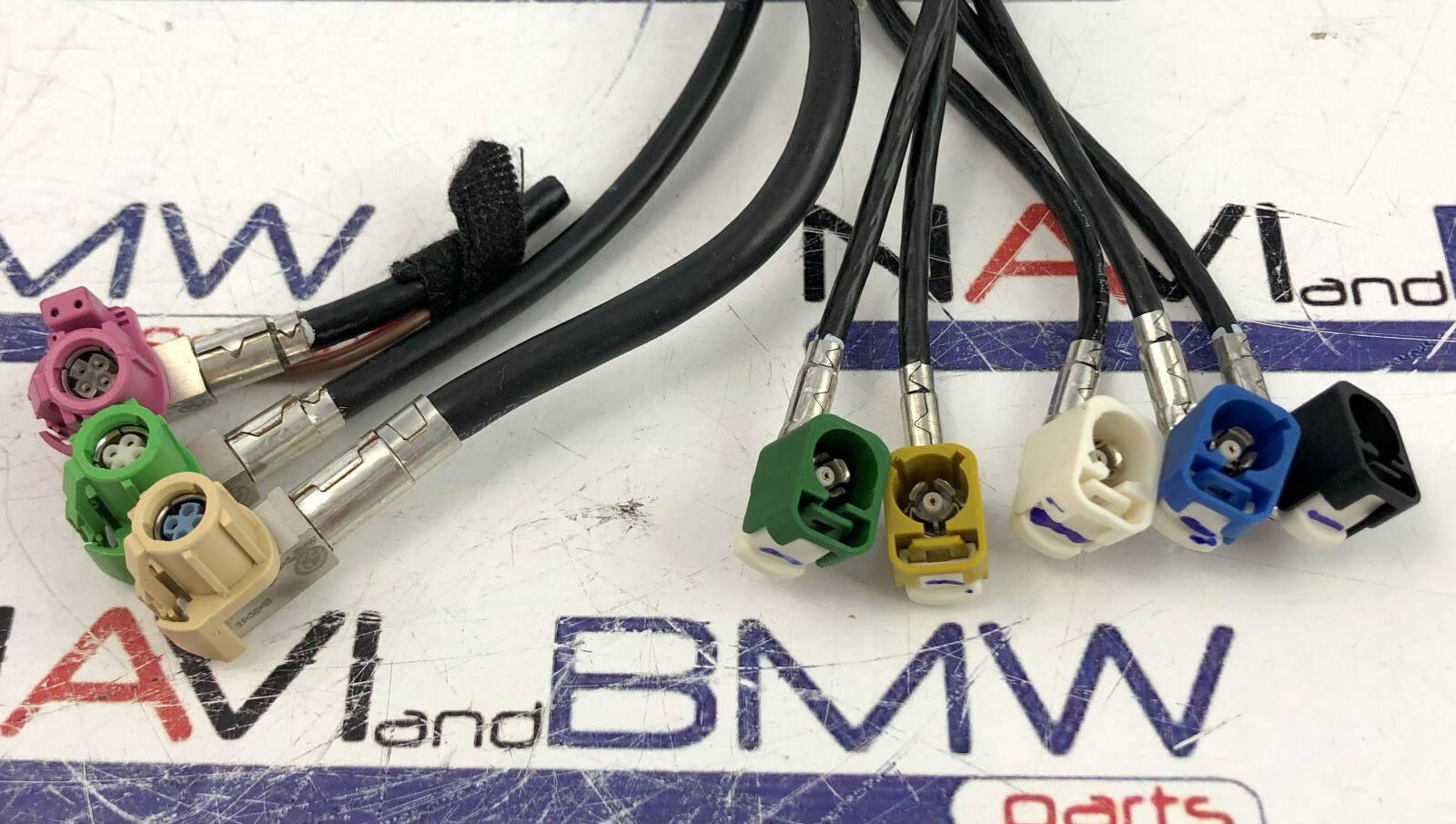 BMW NBT CIC EVO cut HSD cable USB AUX Display, Lan, camera, GPS ...