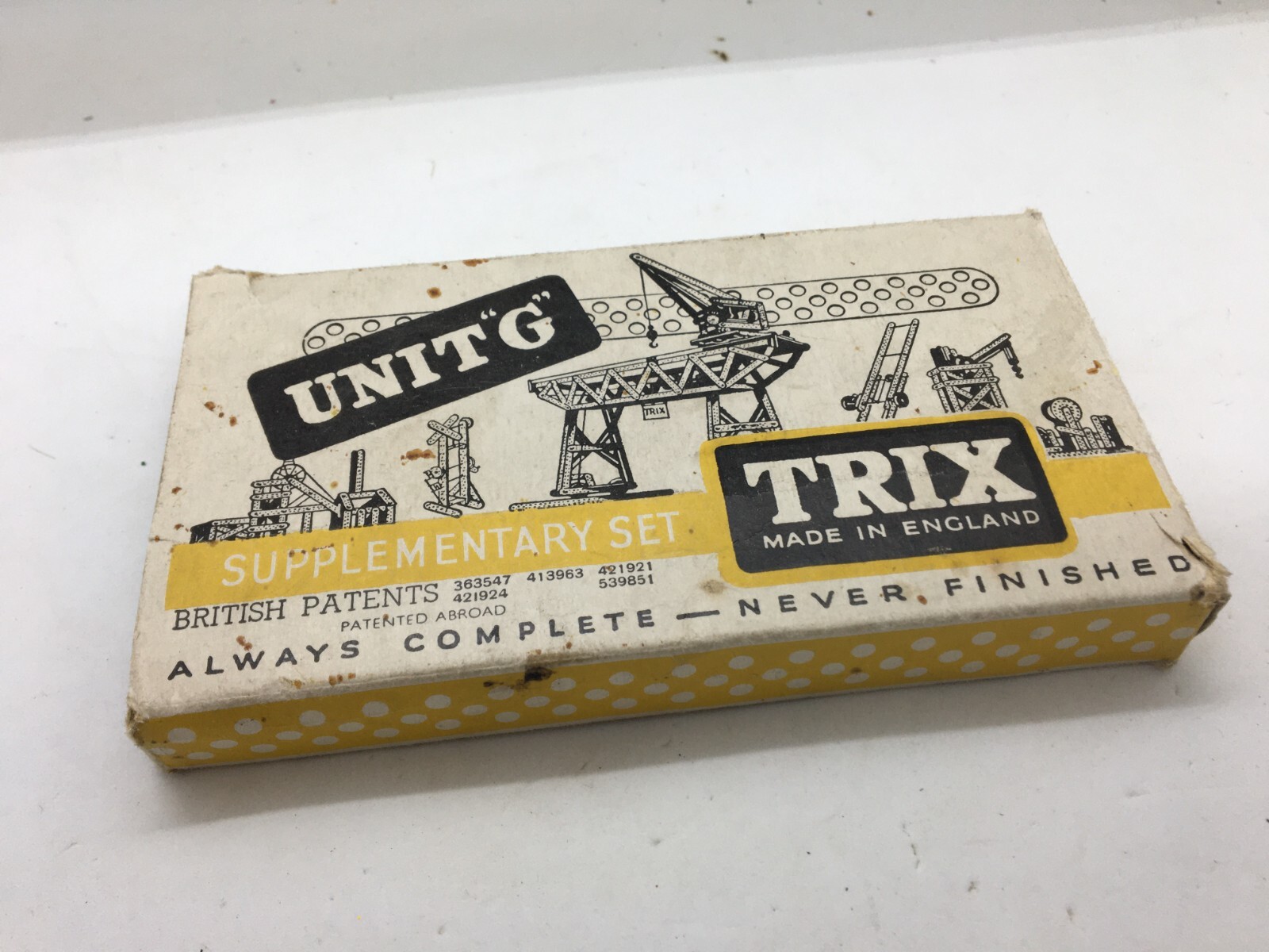 trix unit G box and contents meccano trains British history building ...