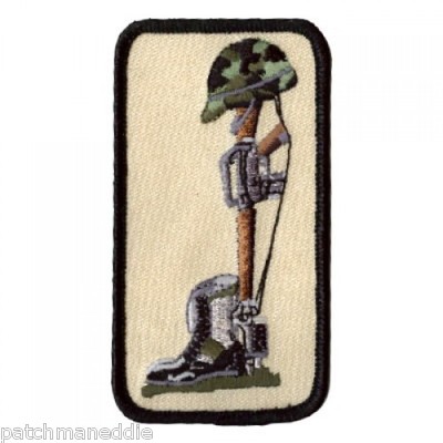 military patches Fallen Soldier Field Cross patch NEW NICE | eBay