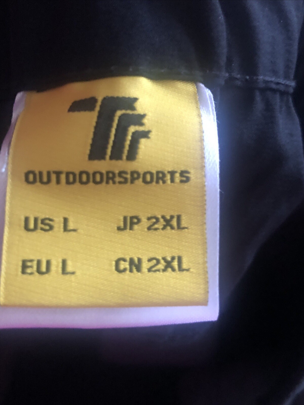 MWOT Mens TRR TBY Outdoor Sports Black Hiking Pants Size L Elastic ...