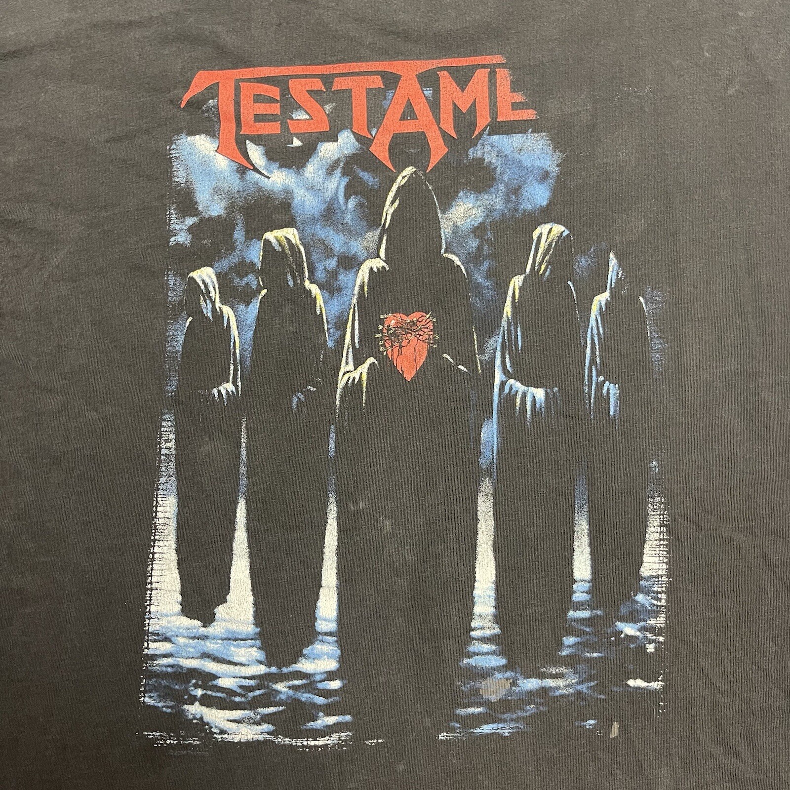 Vintage Testament Souls of Black Thrash Metal Band Tee Shirt | eBay