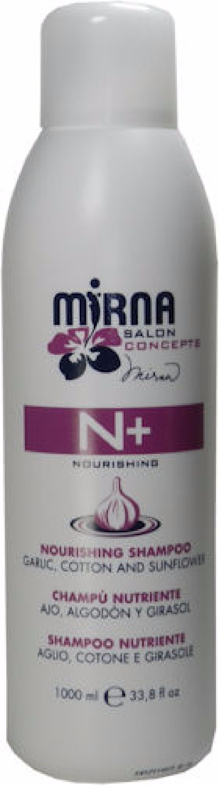 Mirna N+ Nourishing Shampoo Garlic, Cotton and Sunflower 1000 ml | eBay