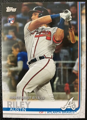 2019 Topps Update Austin Riley Rookie Card Braves RC #US252 Rookie ...