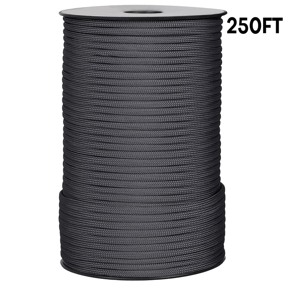 50ft-1000ft Type III Paracord in Spool 550 Paracord Rope Parachute ...