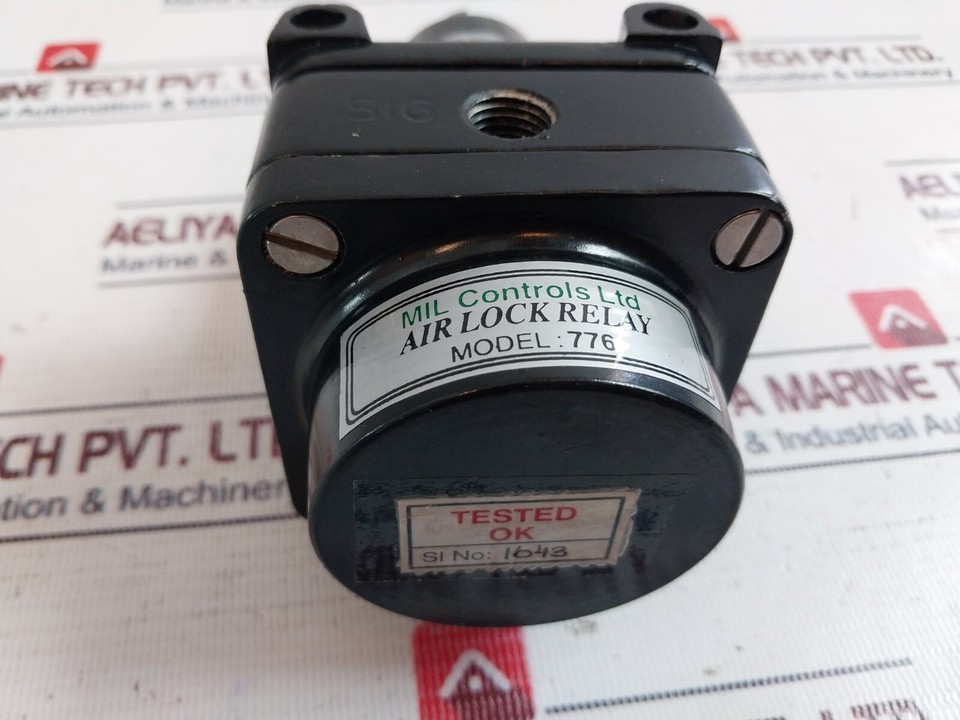 Mil Controls 776 Air Lock Relay 5-100 Psig | eBay