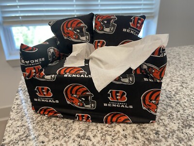 NFL Cincinnati Bengals Tissue Box Cover Handmade | eBay