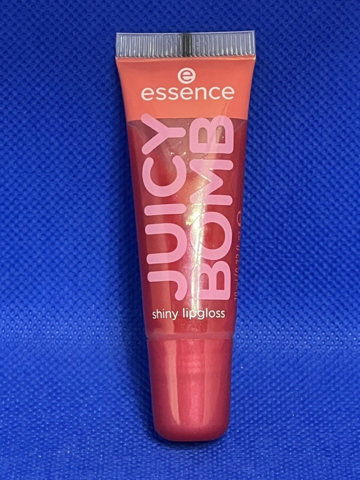 JUICY BOMB RED POPPIN’ POMEGRANATE #104 ESSENCE SHINY LIP GLOSS 0.33 FL ...