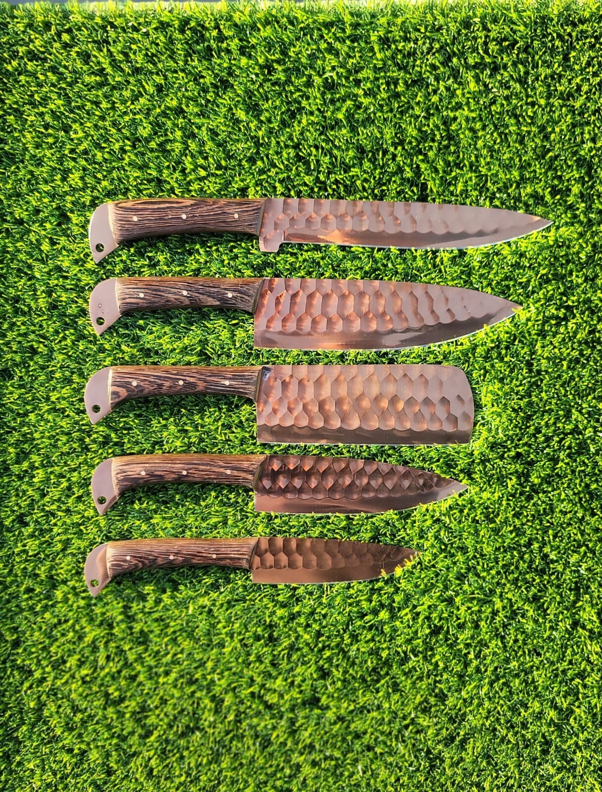 Chef knife, Rose gold chef knife, kitchen knives, gift for him ...