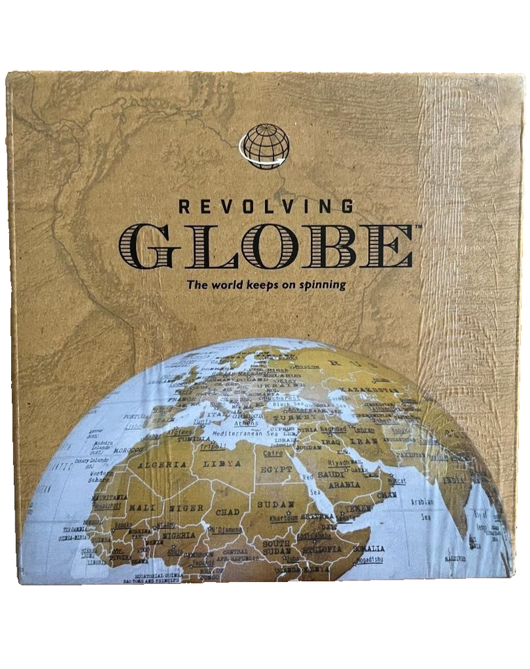 Revolving Globe-Self Rotating Map of the World - Brand New In Box - 5.6 ...