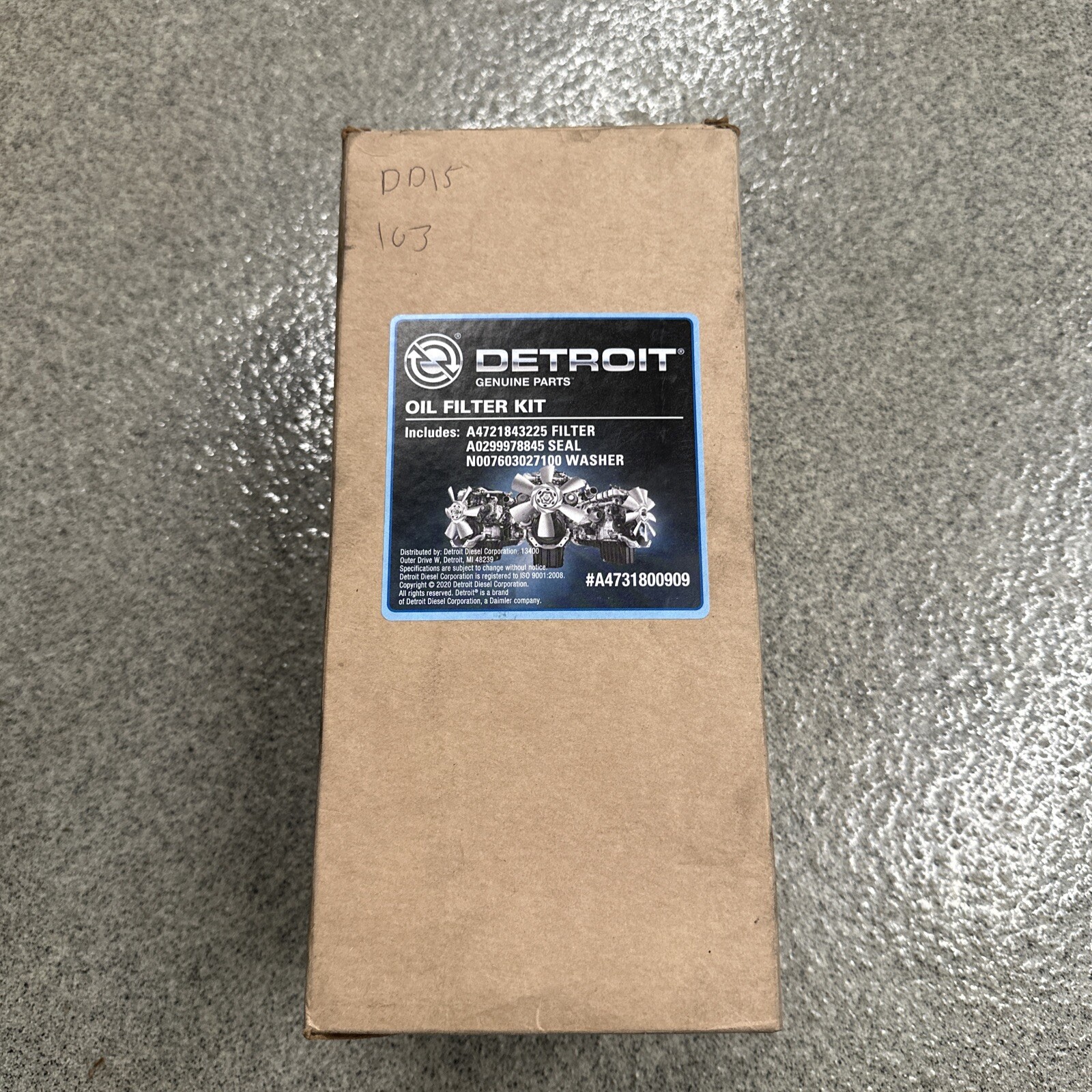 DETROIT-DIESEL A4731800409 - Cross reference oil filters