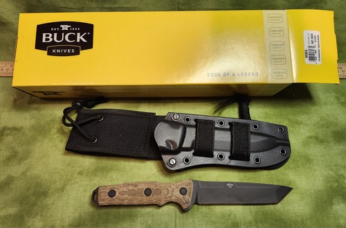New Buck Knife Ground Combat Tanto 0893BO-B | eBay