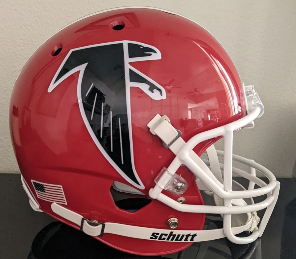 ATLANTA FALCONS - NFL Full Size REPLICA Throwback Football Helmet | eBay