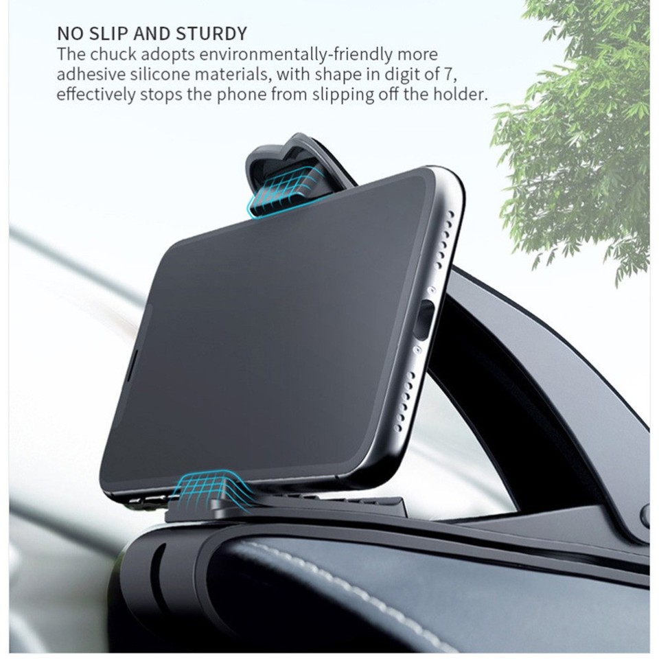 360 Degree Mobile Phone Support Bracket Universal Dashboard Holder ...