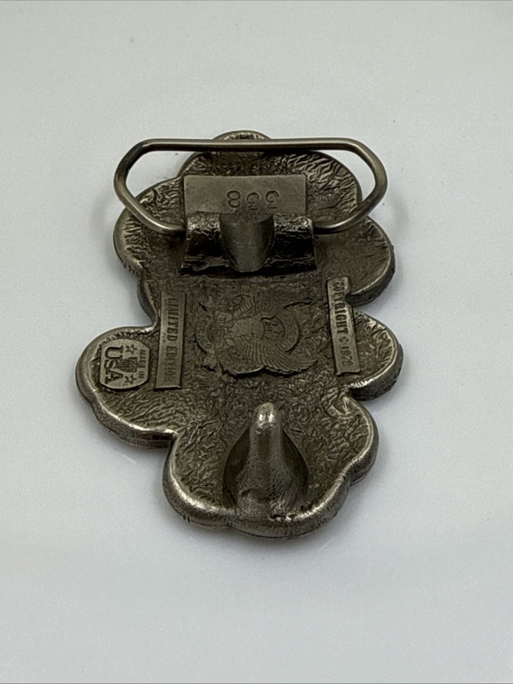 Vintage 1979 Limited Edition Coin Belt Buckle The Great American Buckle ...