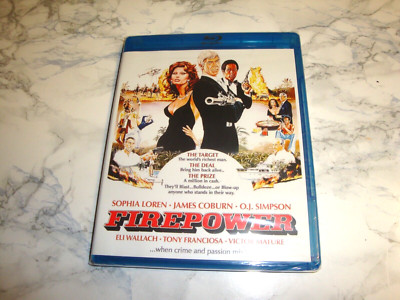 Fire Power *Brand New* (Blu-ray, 1979) Sophia Loren / James Coburn ...