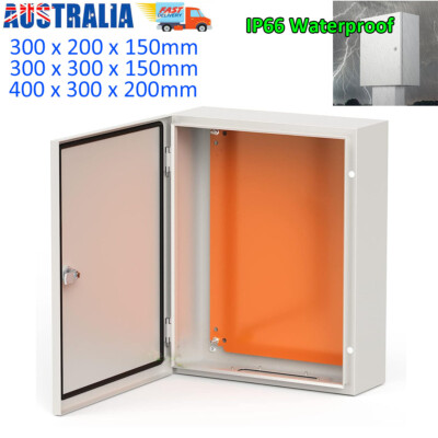 AU Electrical Steel Enclosure Box Cabinet Switchboard Lock Large IP66 ...