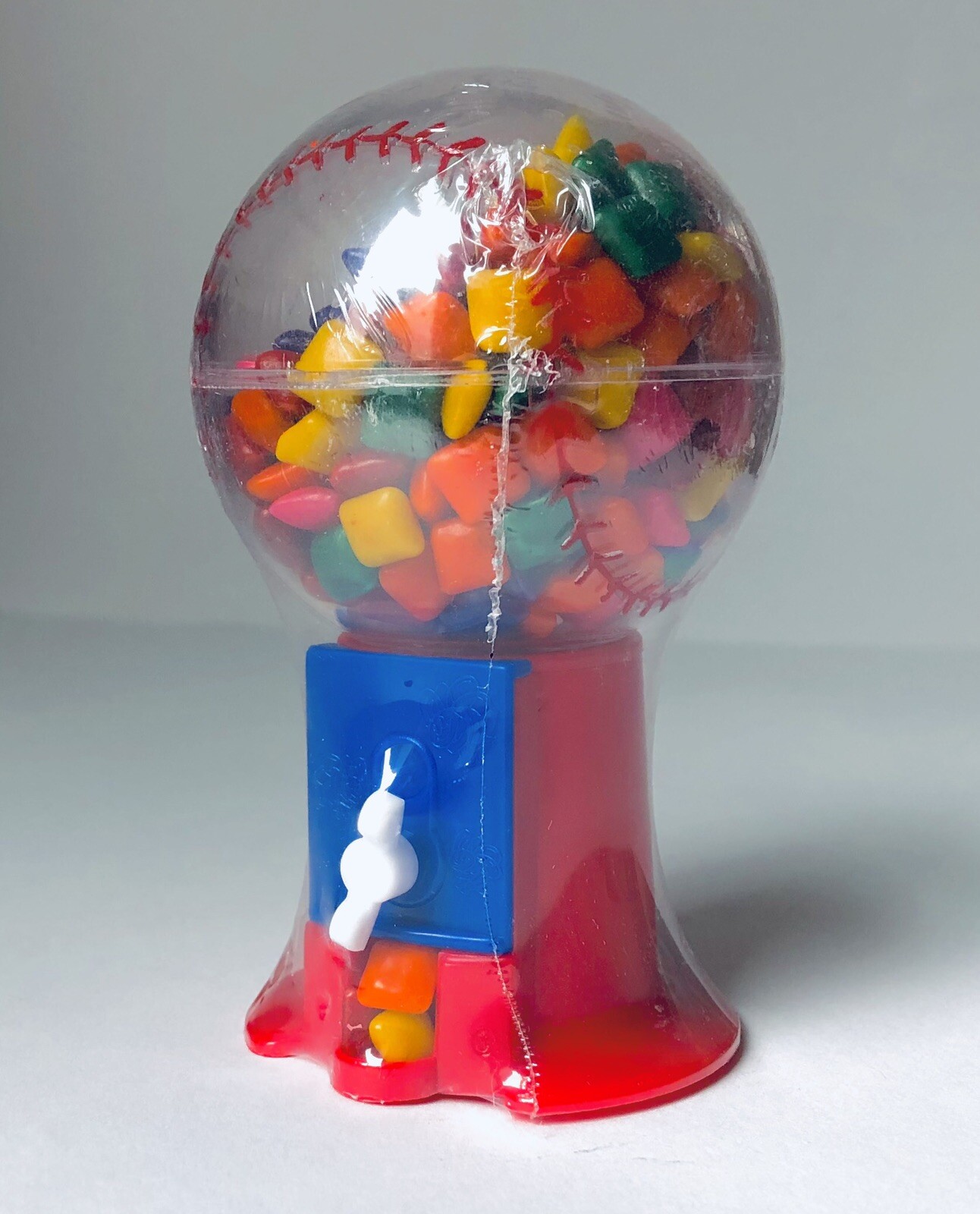 Vintage 1998 Bee International BASEBALL Gumball Machine 5” Bubble Gum ...