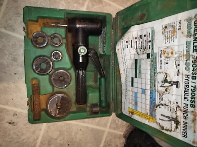 Greenlee 7906SB Quick Draw Punch Driver Kit | eBay