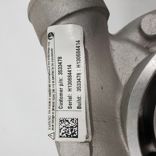 Holset H1E Turbocharger fits Cummins L10 Bus Engine 3533478 (3533477 ...