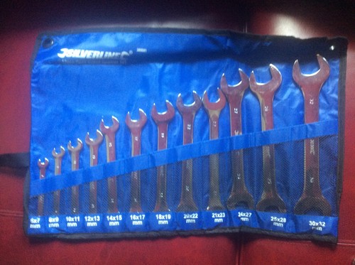 Silverline Open Ended Spanner Set 12pce 6 32mm for sale online | eBay UK
