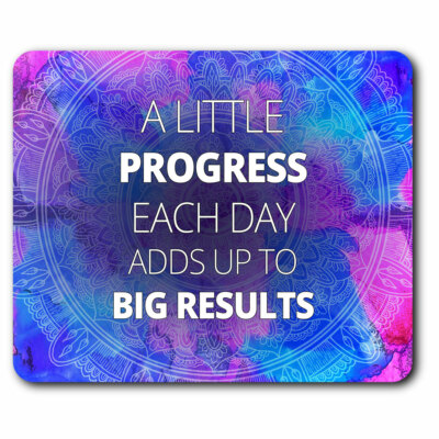 Computer Mouse Mat - Positive Motivational Quote Office Gift #14235 ...