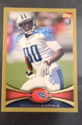 Markelle Martin Titans 2012 Topps /2012 Refractor Rookie #163 | eBay
