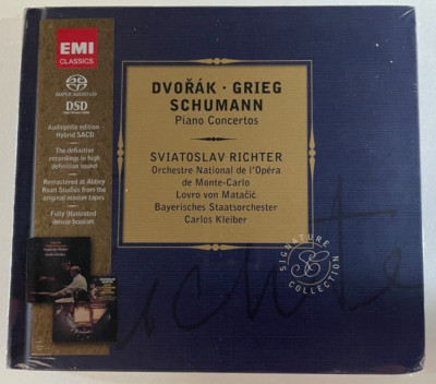 SVIATOSLAV RICHTER DVORAK GRIEG SCHUMANN EMI Signature Collection 2 ...