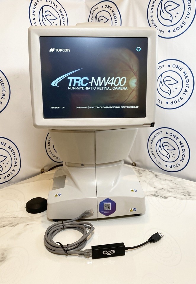 TOPCON TRC-NW400 Non-Mydriatic Retinal Camera | eBay
