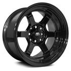 MST Time Attack Wheels 16x8 (20, 5x114.3, 73.1) Black Rims Set of 4 | eBay