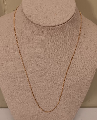 12K GOLD FILLED NECKLACE CHAIN 20" VINTAGE 3.1 GRAMS | eBay