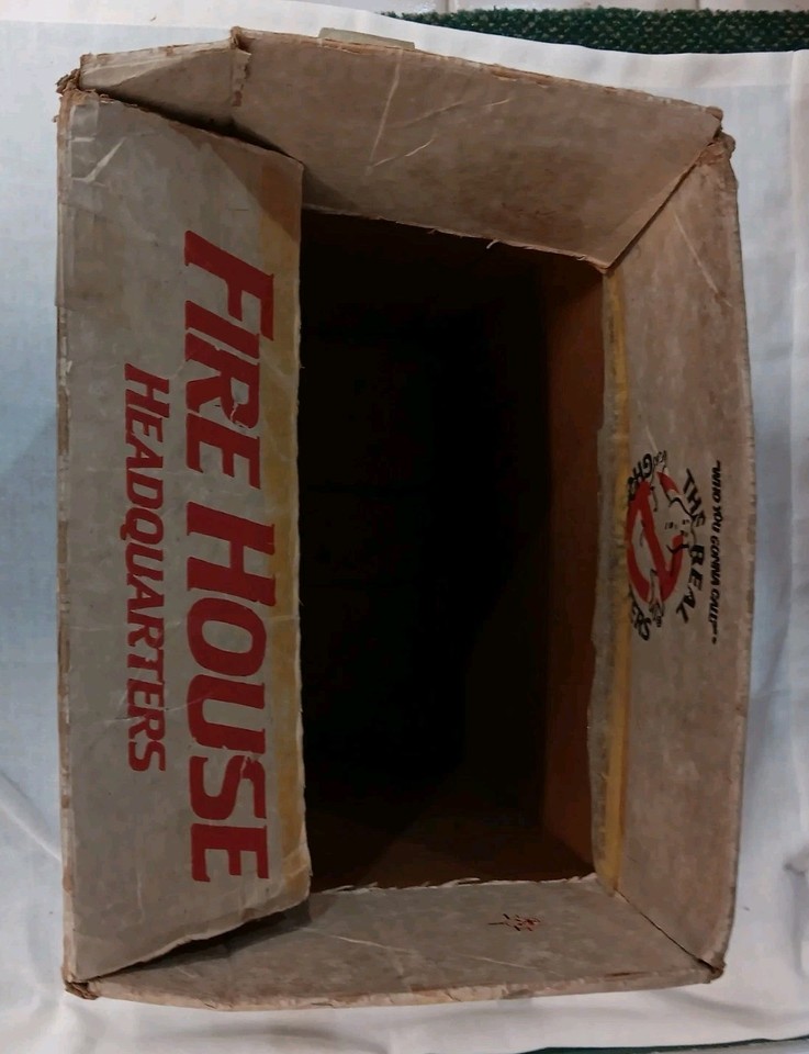Vintage Collectors Kenner The Real Ghostbusters Firehouse BOX ...