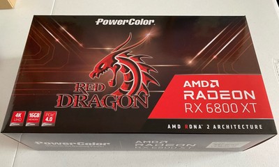 AMD Radeon RX 6800 XT PowerColor Red Dragon Graphics Card GPU | eBay UK
