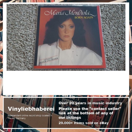 12" LP Vinyl Maria Mendiola/ Baccara - Born again | eBay