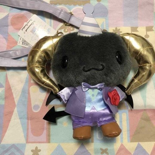 Sanrio LLOROMANNIC Plush Shoulder bag Puroland Limited Japan kawaii F/S ...
