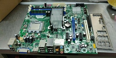Intel DG43GT Desktop LGA 775 Motherboard w/ Core 2 Quad Q8400, 2GB & I ...