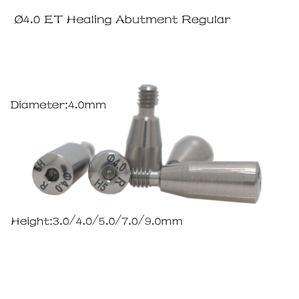 US Hiossen ET Dental Healing Cap Abutment for Osstem TS Mini/Regular ...