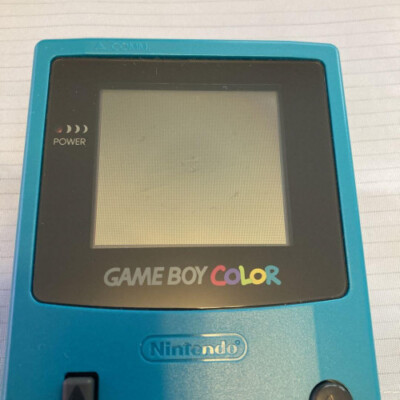 Nintendo Game Boy Color Blue Video Game Console unused Japan | eBay