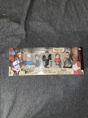 Gravity Falls 6 Figure Pack Dipper Mabel Pines Grunkle Stan Gideon ...