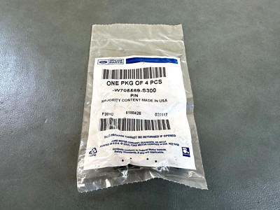 Ford OEM NOS W705589-S300 Rear Bumper Special Pins 4x 2003-2006 Crown ...