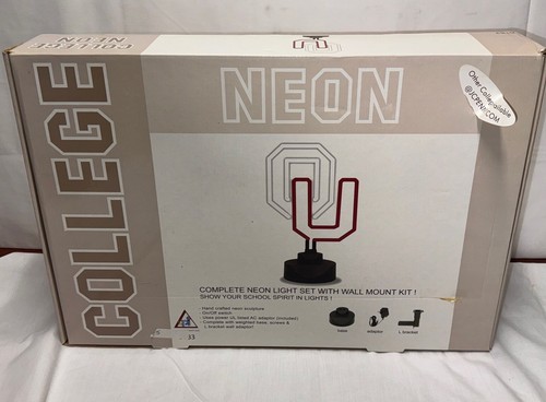 Oklahoma University Neon Sign for Wall Decor,College Sooners Neon Led ...