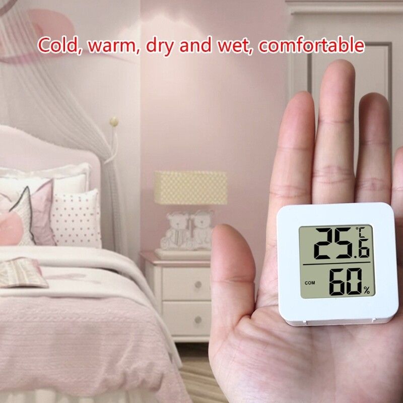 Digital Hygrometer Electronic Temperature Humidity Meter Tool | eBay