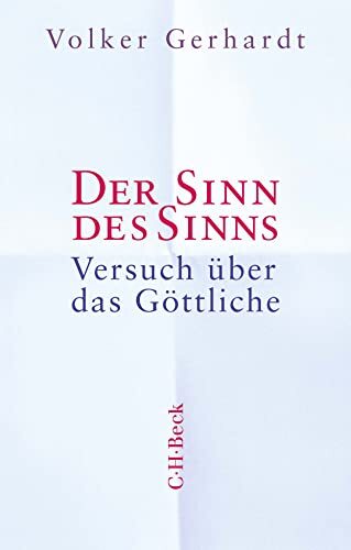 Gerhardt, V Sinn Des Sinns - (German Import) Book NEUF | eBay