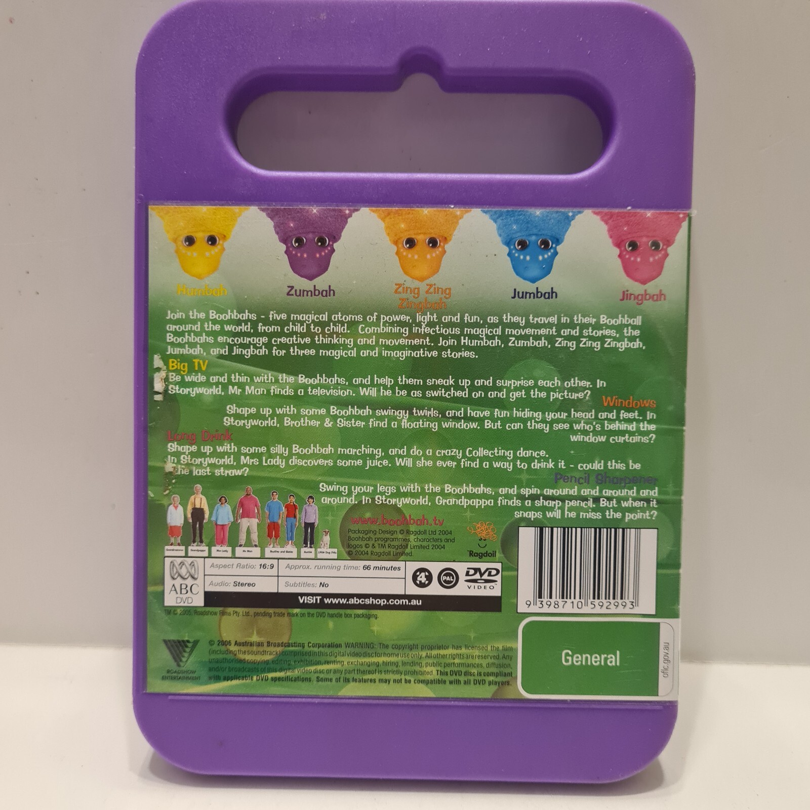 Boohbah Big TV & More Boohbah Magic DVD Children's ABC TV Series RARE 3 ...