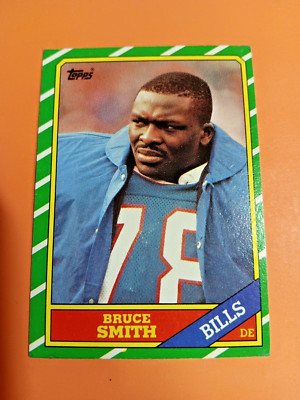 1986 Topps Football Bruce Smith ROOKIE #389 | eBay