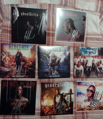 NEW Tom Macdonald 8 CD LOT Set Autographed Signed HangOver Gang HOG | eBay