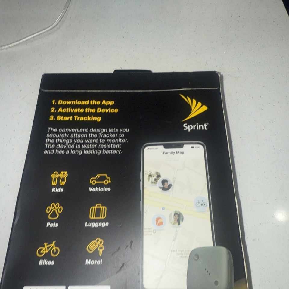 New in Box Sprint Tracker + Safe & Found~Attach to Things You Don't ...