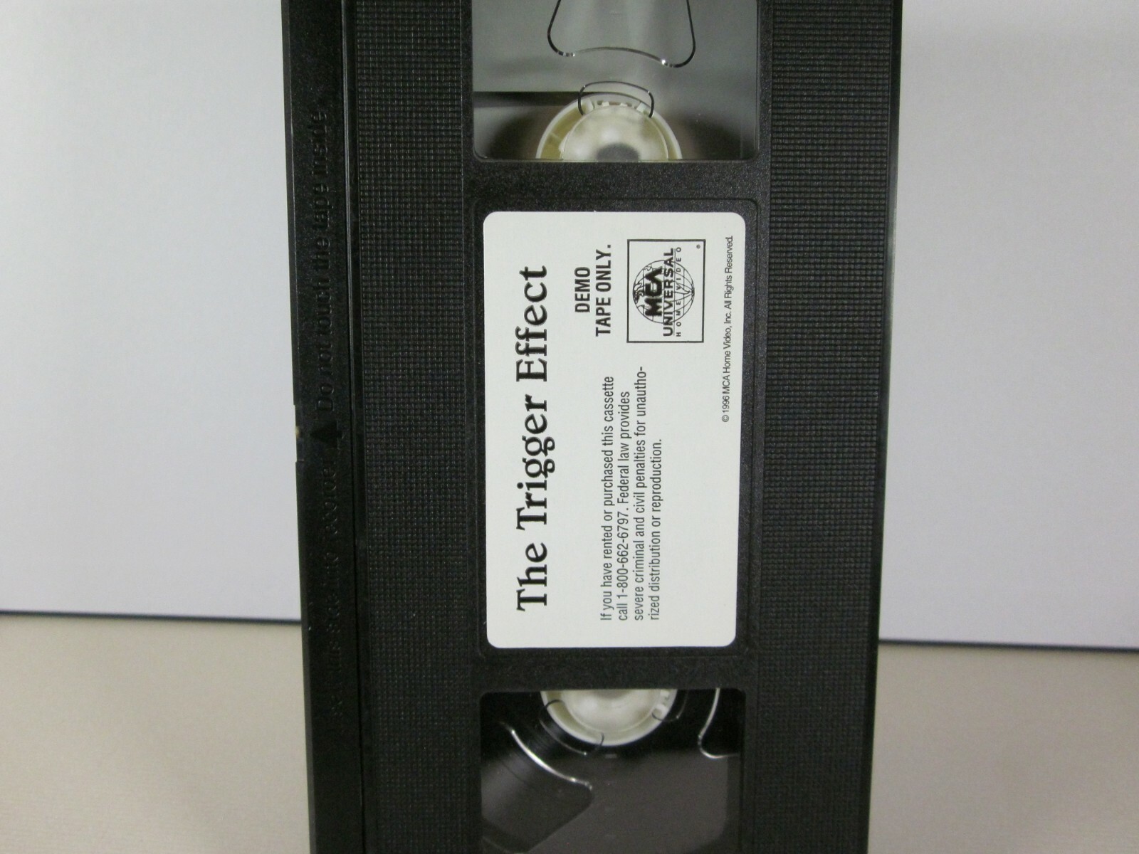 Trigger Effect, The VHS Kyle MacLachlan, Elisabeth Shue Screener ...