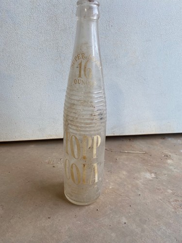 VINTAGE TOPP COLA BOTTLE SAVANNAH GEORGIA 16 OUNCES CLEAR,SODA | eBay