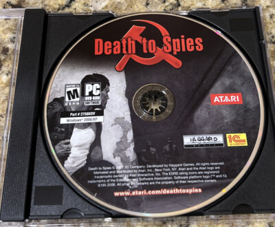 Death to Spies PC game DVD 2007 Atari NEW CASE, NO ARTWORK 742725275867 ...